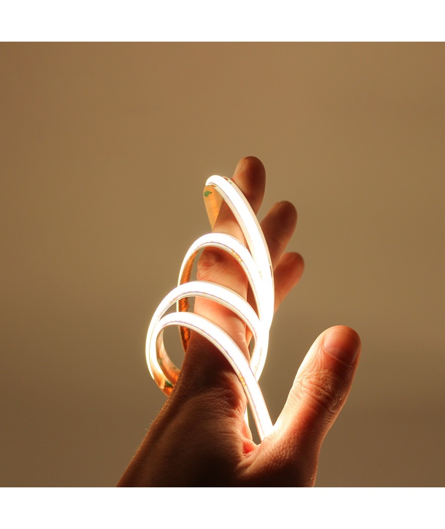 5m 6,5W/m 3000K RA95 Dot-free COB-LED strip - IP20, 320 LED/m, 24V, 5 ...