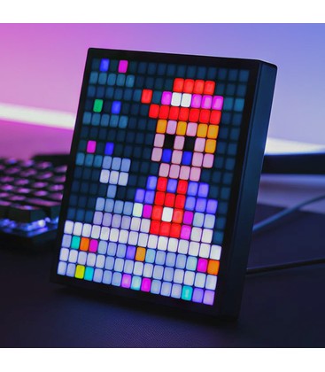 16x16 Pixel Art Display - Bluetooth app, 5V USB, 20x20cm, 10W